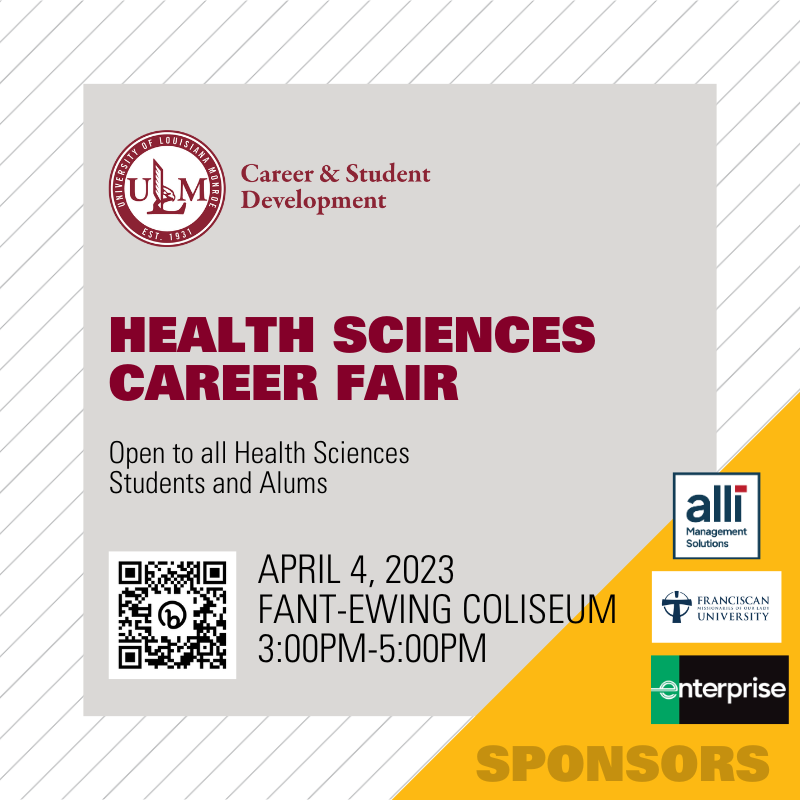Health Studies Fair | ULM University of Louisiana at Monroe